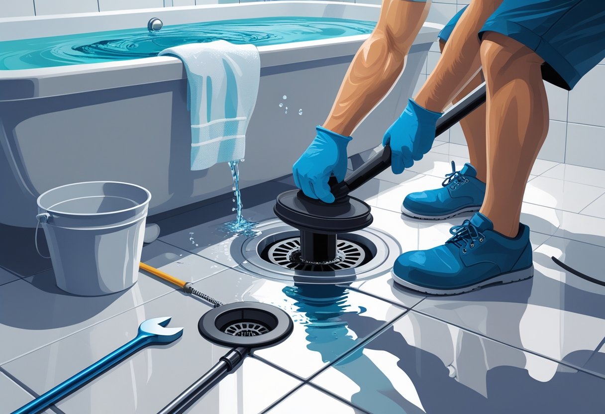 Fix Clogged Bathtub Drain: Splash Plumbing's Guide